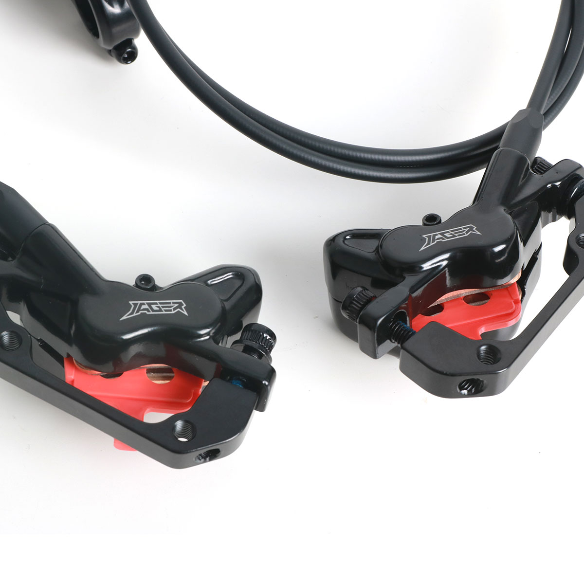 Jager hydraulic brake 4 piston system for high speed and safe brake ...