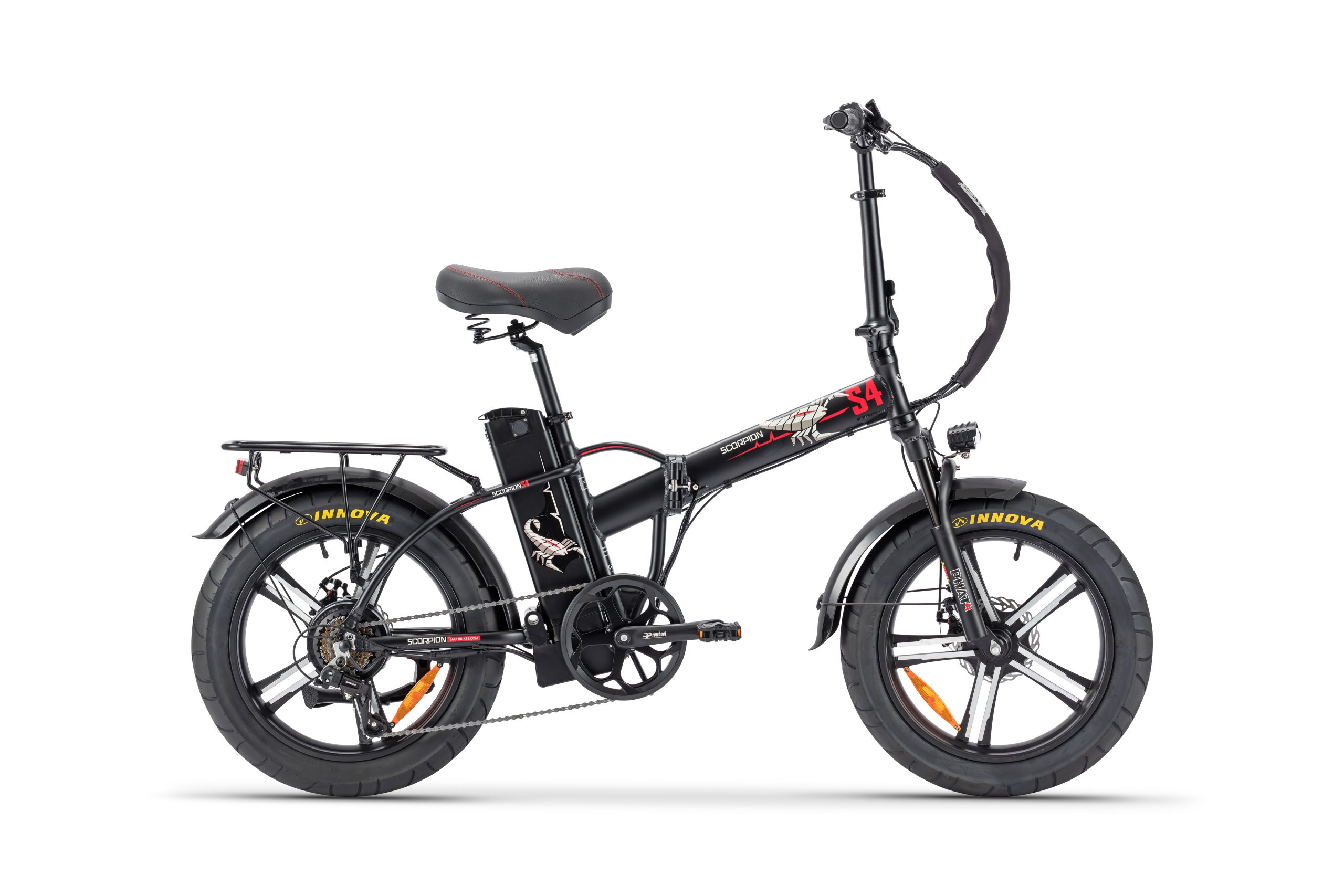 Jager Scorpion S4 Folding Electric Ebike - Best Electric Bike ...