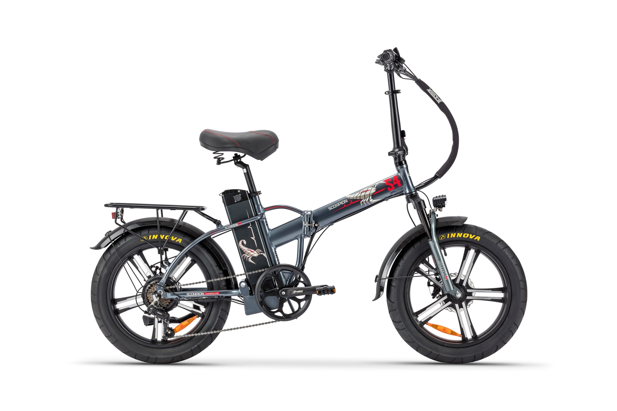 Jager Scorpion S4 Folding Electric Ebike - Best Electric Bike ...